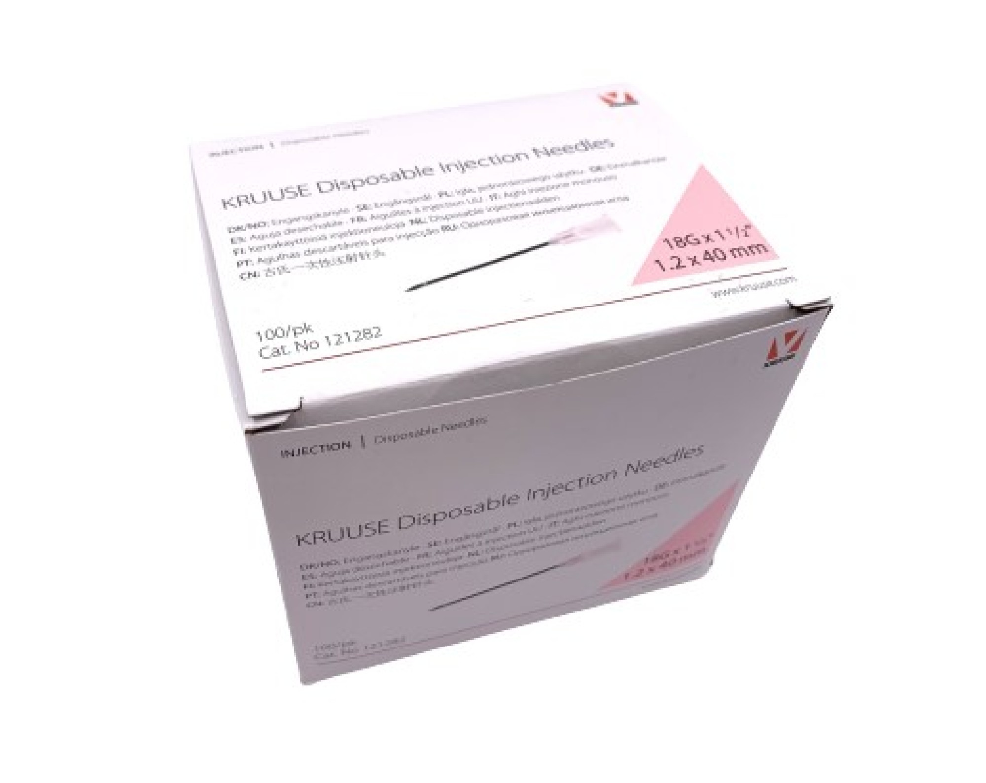 Pink Disposable Needle 1.2 x 40mm (100 pcs) | Spervital B.V ...
